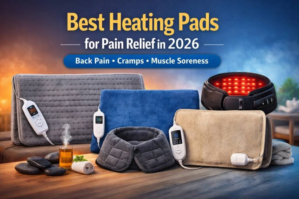 Best Heating Pad for Pain Relief in 2026: Top Picks - Fibromyalgia Women